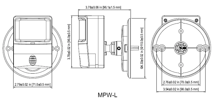 Pc Material Pir Low Voltage Occupancy Sensor Switch Power Pack Required ...