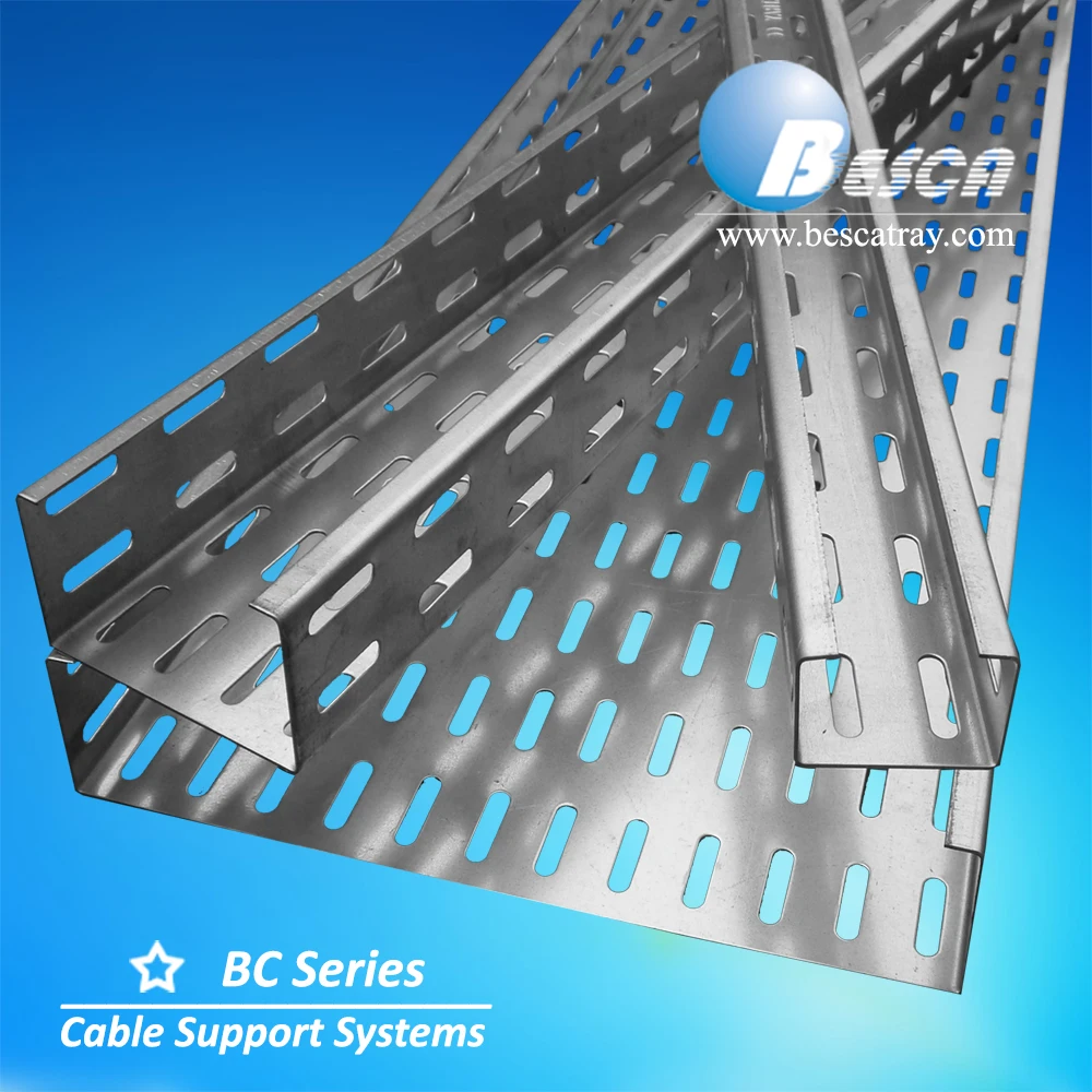 Steel Galvanized Powder Coated Cable Trays Perforated Type Price - Buy ...