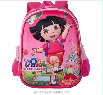 Lovely Girl 3d Dora Backpack For Kids,Cute Girl Dora School Bag - Buy ...
