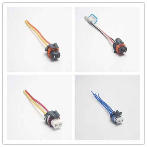 15363990 Delphi 6.5mm 2 Pin Fuel Injector Electrical Sensor Connector ...