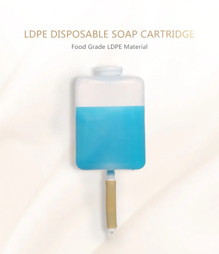 800ml Refillable Plastic Soap Dispenser for Hand Sanitizer