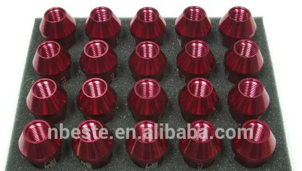 44mm Ray Racing Wheel Lug Nut Steel Rainbow Nut - Buy Rainbow Nut,Ray ...