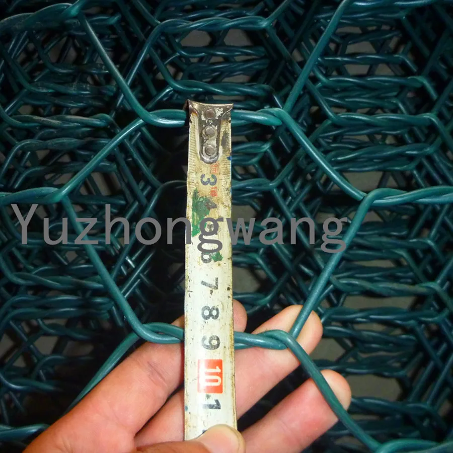 PVC Coated Galvanized Wire Triple Torsion Mesh - Durable & Versatile