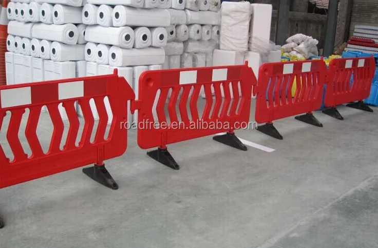 Hollow Pe Rotational Molding Blow Molding Plastic Barrier Road Barrier ...