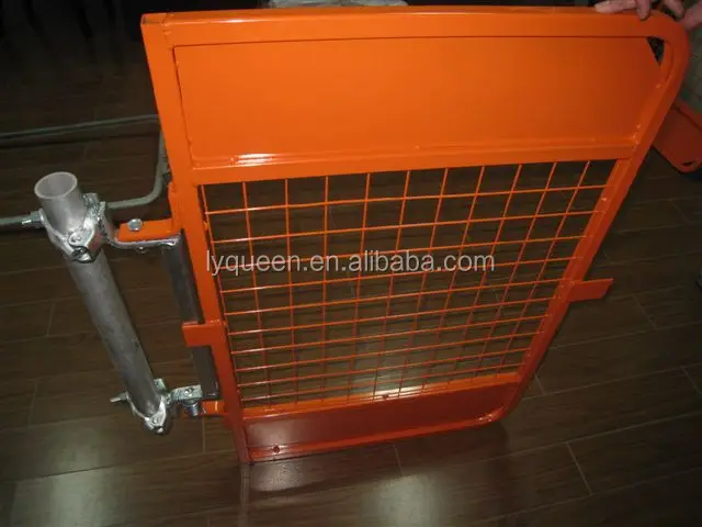 QUEEN Spring Loaded Self Closing Scaffold Ladder Access Swing Gate