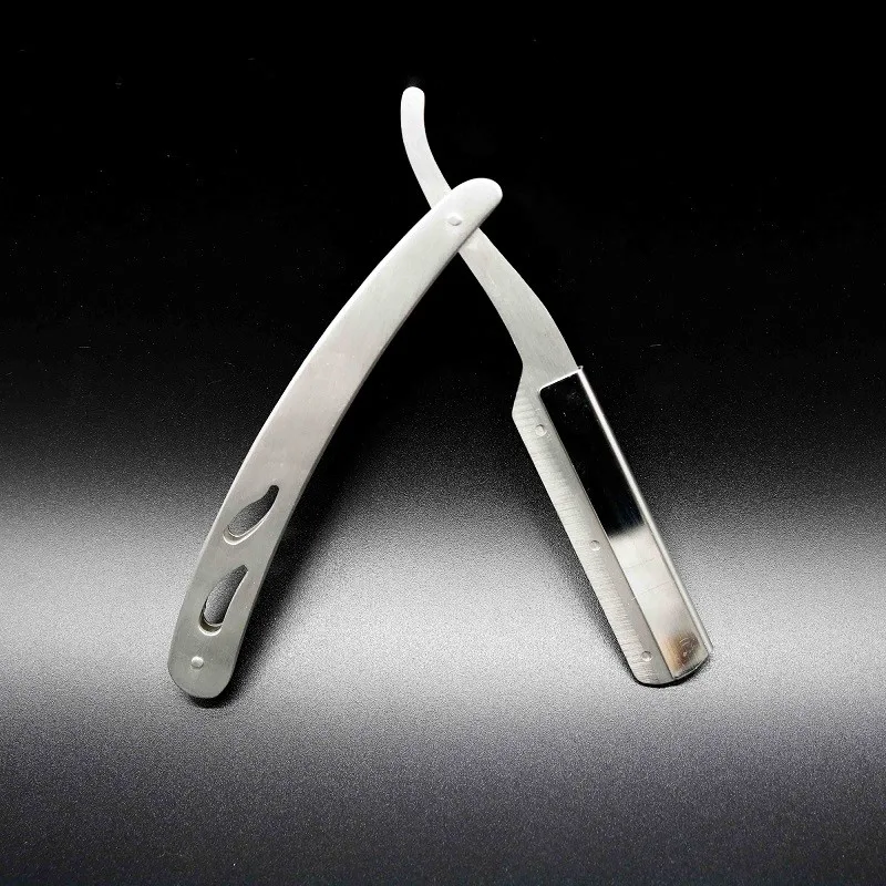 JDK Stainless Steel Cut Throat Razor - Perfect for Barbers