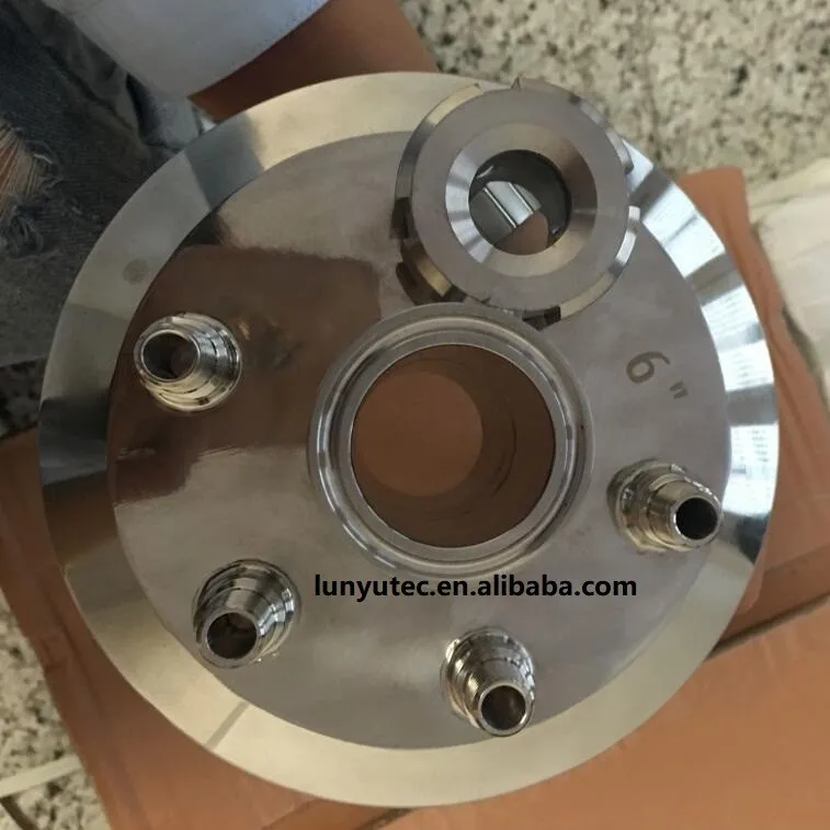 Tri Clamp Universal End Cap And Lids Sanitary Stainless Steel Extractor ...