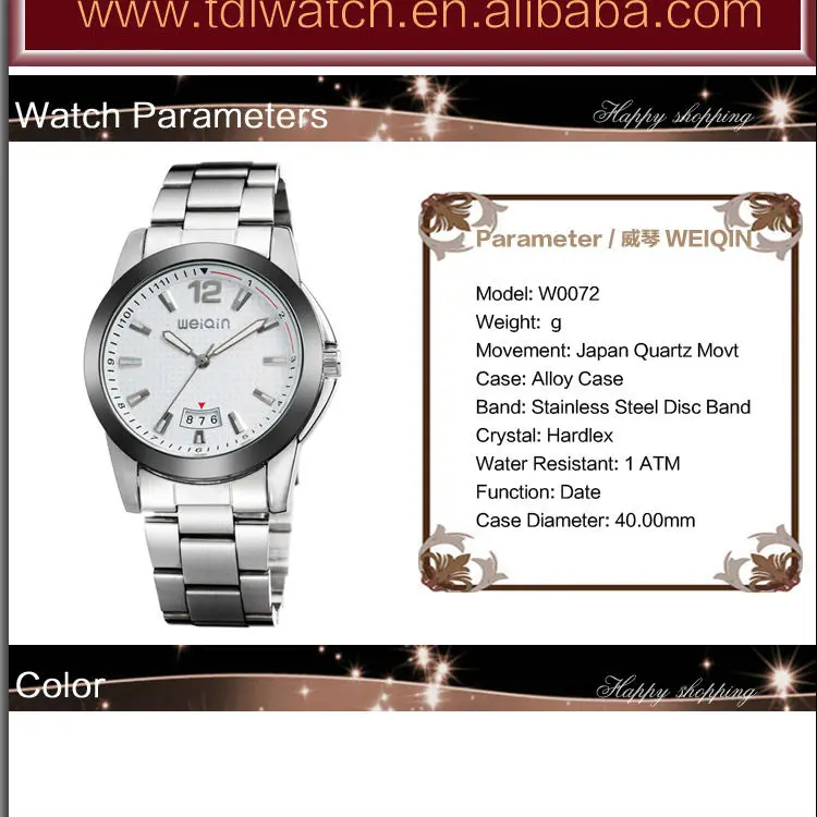 2014 New Arrival 3atm Water Resistant Stainless Steel Watch - Buy 3atm ...