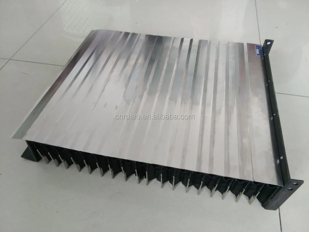 CNC Steel Telescopic Cover Rubber Machine Guide Way C2