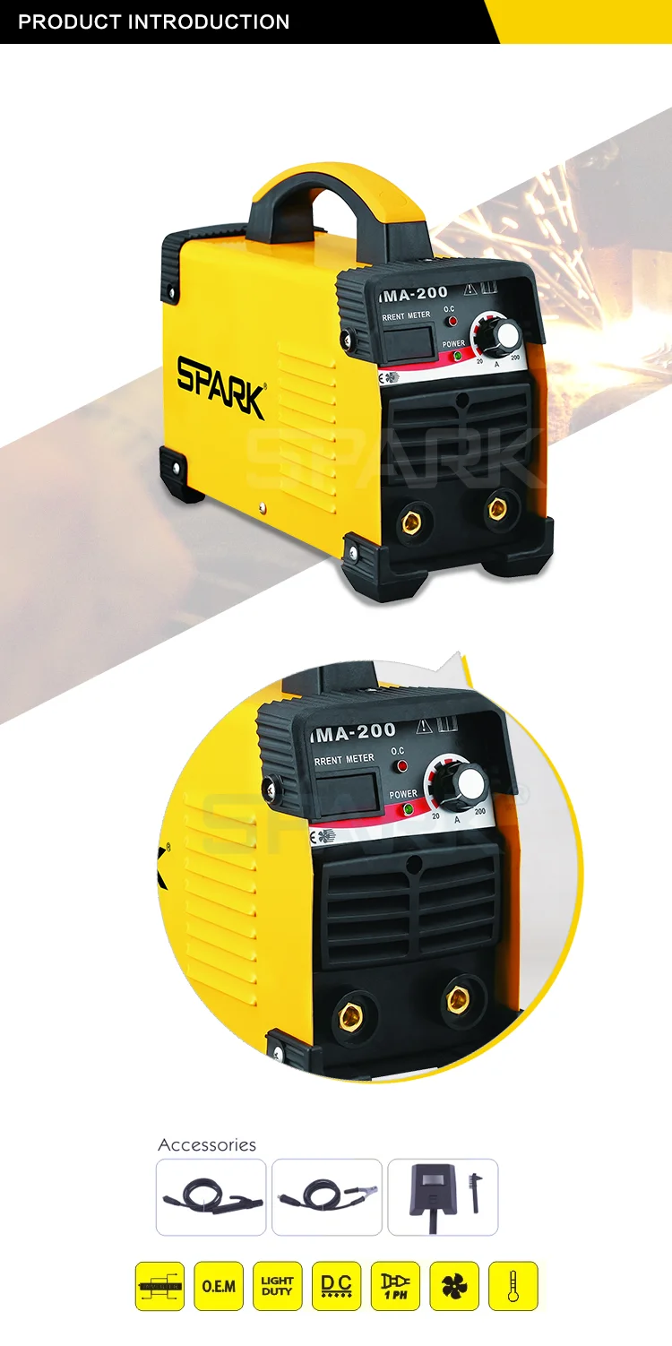 Mma-200sp Types Of Welding Machines Arc/mma 200 Inverter Welder - Buy ...