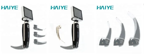 Rechargeable Medical Equipment Disposable Video Laryngoscope With 3 ...