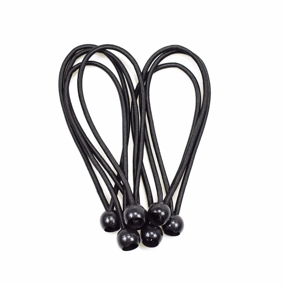High Duty 5mm*15cm Latex Shock Cord Elastic Bungee Cord Loop with Ball ...