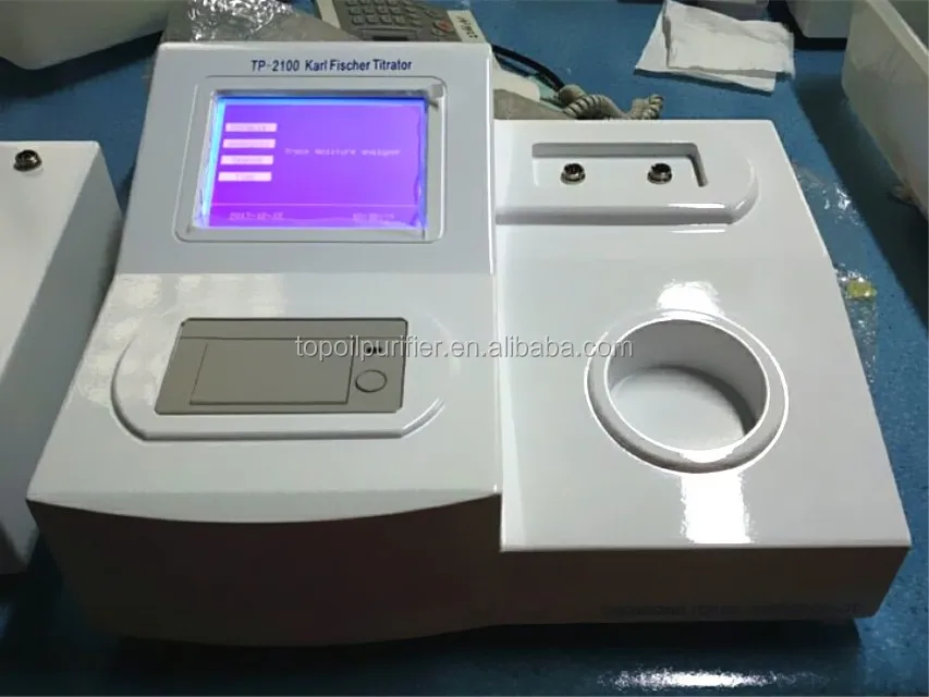 Astm D4377 Potentiometric Karl Fischer Titration Trace Moisture Tester ...