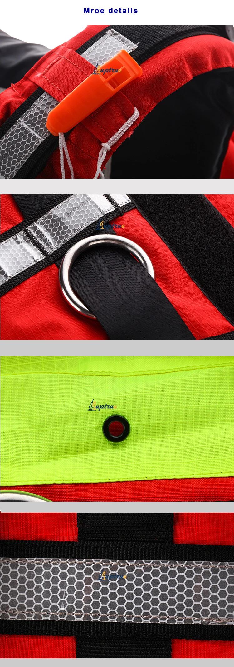 Outdoor Water Safety Rescue Work Vest Life Jacket For Life Saving - Buy ...