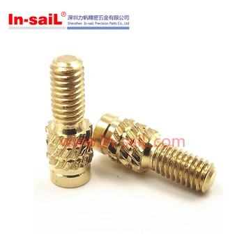 Brass Threaded Insert Stud for Plastic, View threaded insert stud, In ...