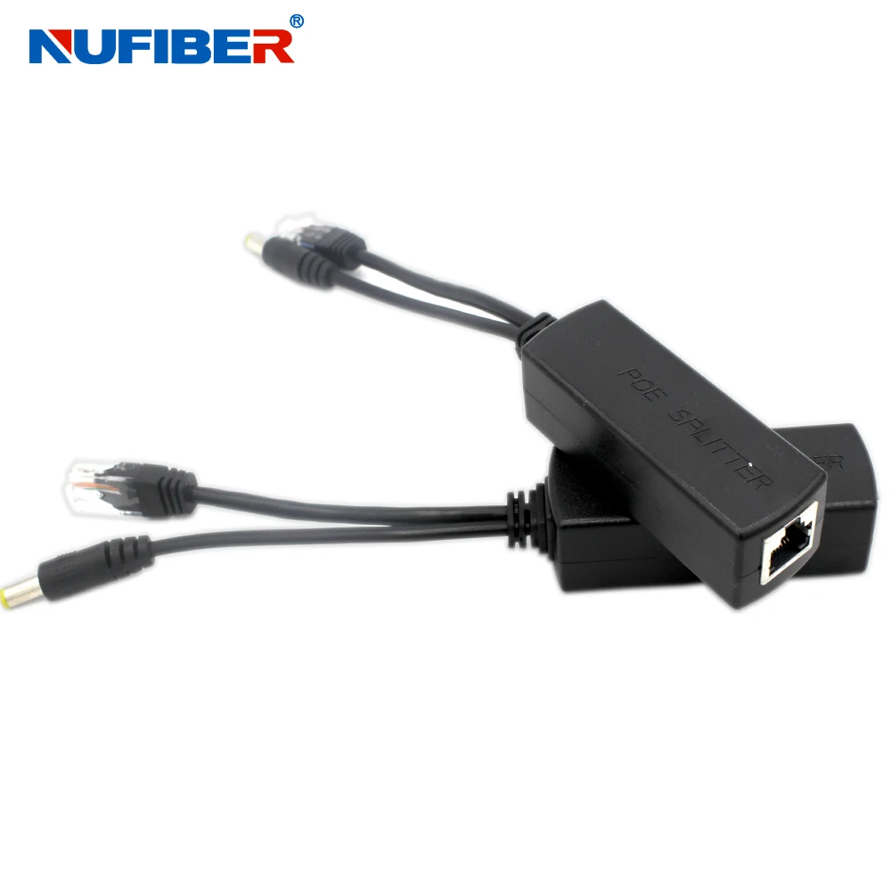 China Manufacturer 100mbps 12v Poe Splitter Single Port 24v To 12v Poe ...
