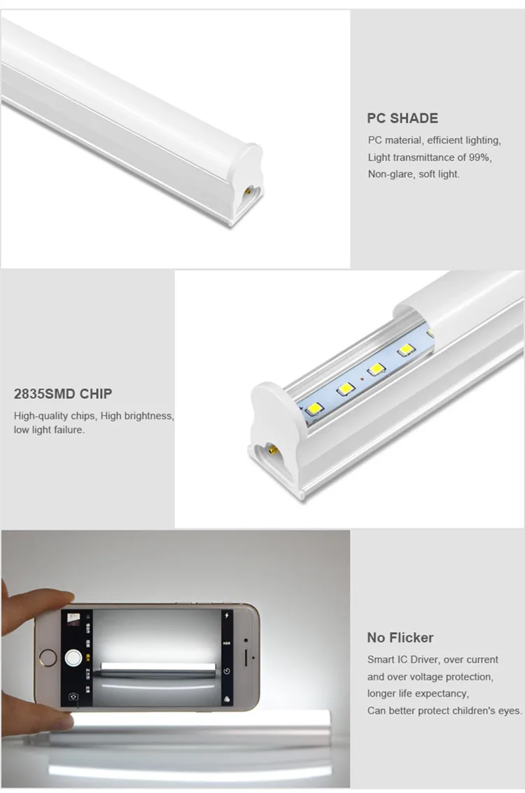 CE Rohs 18W T5 LED Light Fixture - Efficient & Reliable