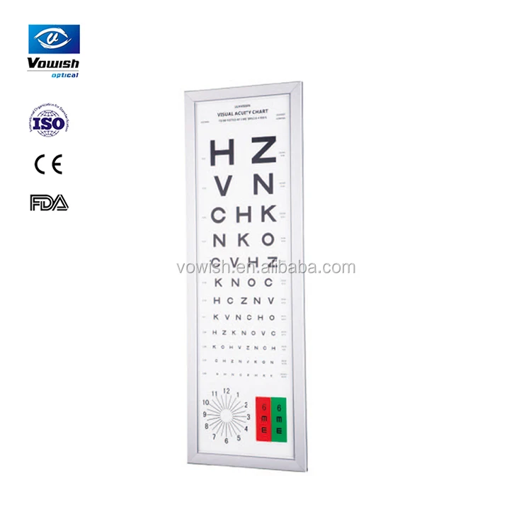Tableau Des Yeux Snellen De Qualité Supérieure Vc-b Tableau D'acuité ...