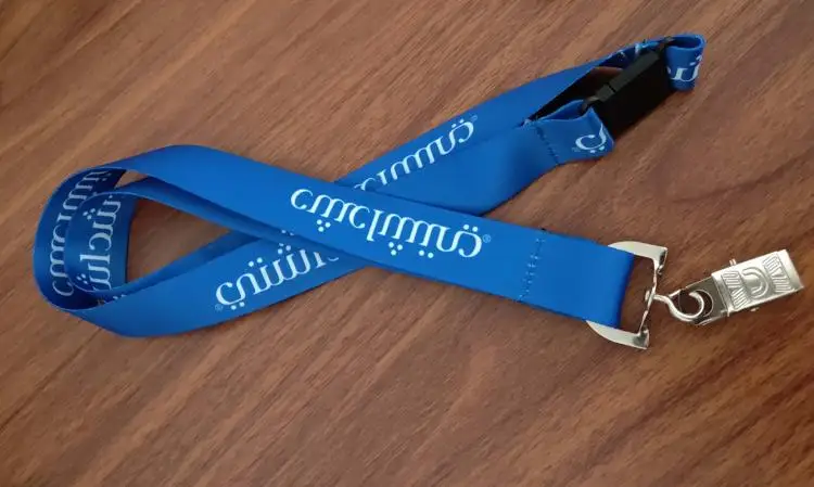 Custom Breakaway Sublimation Keychain Badge Lanyards With Logo - Buy ...