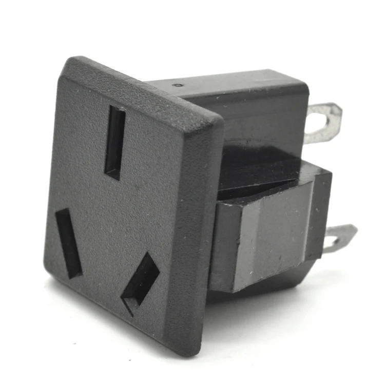 3 Pin Australia 3 Pin Female Socket Single Phase Industrial Female Plug ...