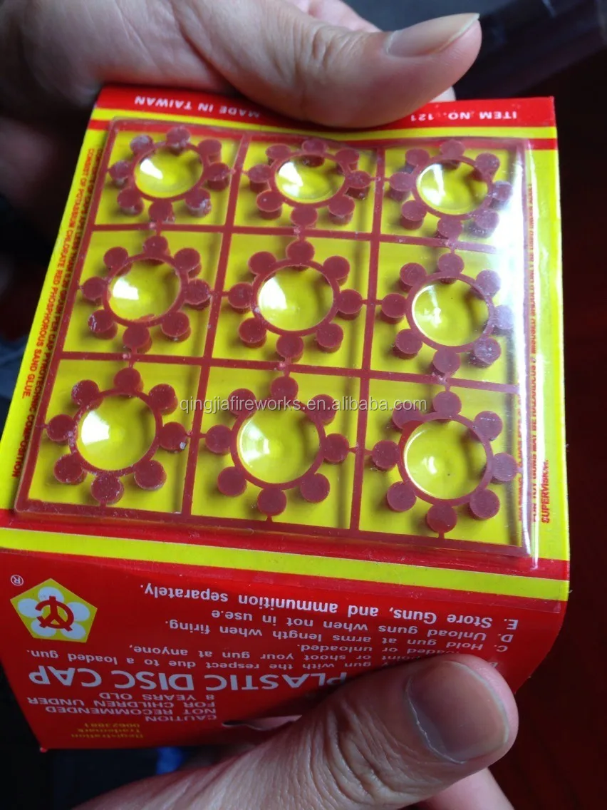 121 Ring Caps - Novelty Fireworks for Amazing Party Effects