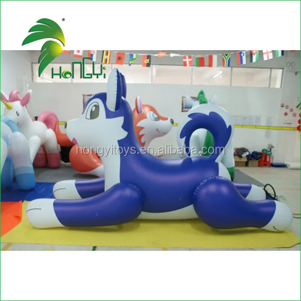 Customized Inflatable Husky Toys for Ride - Fun & Comfort