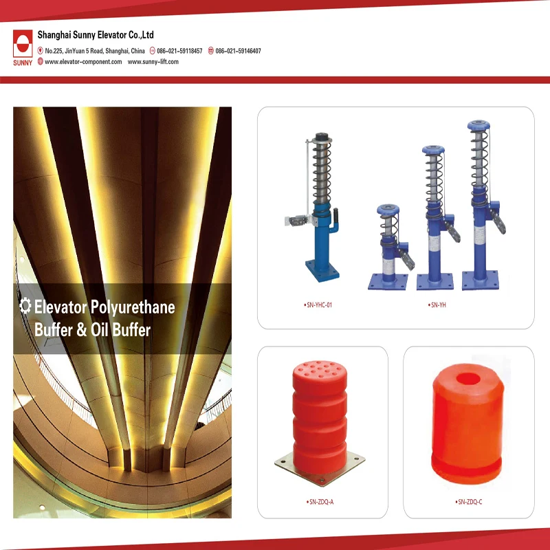 Plastic Buffer Elevator Spring Buffer Hydraulic Buffer