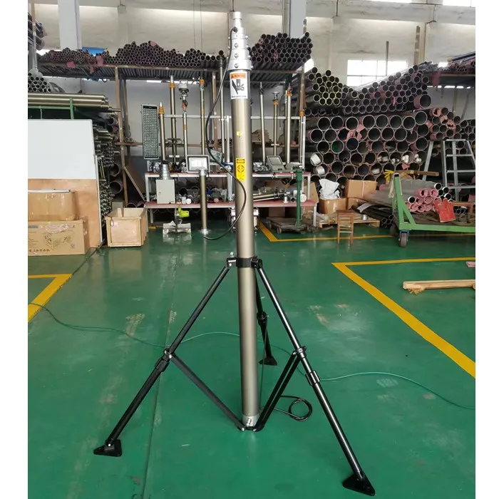 3m Telescopic Aluminum VHF Antenna Support - Durable & Versatile
