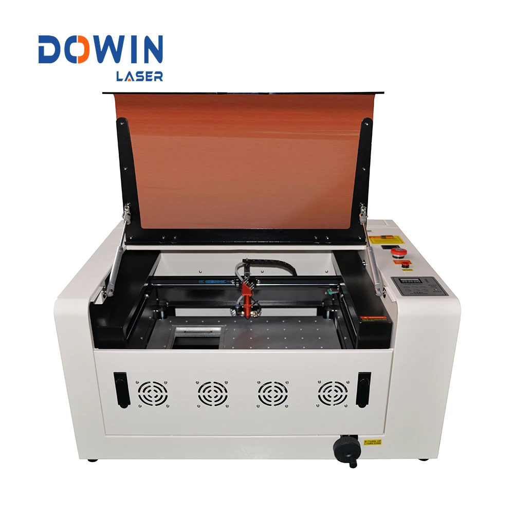Mini Desktop 40w 50w 3040 3050 Wood Laser Engraving And Cutting Machine ...