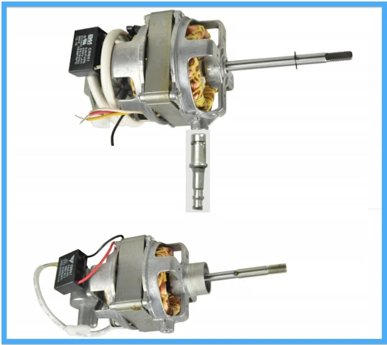 Hoy Selling Stand Fan Motor/box Fan Motor with Aluminum Cover
