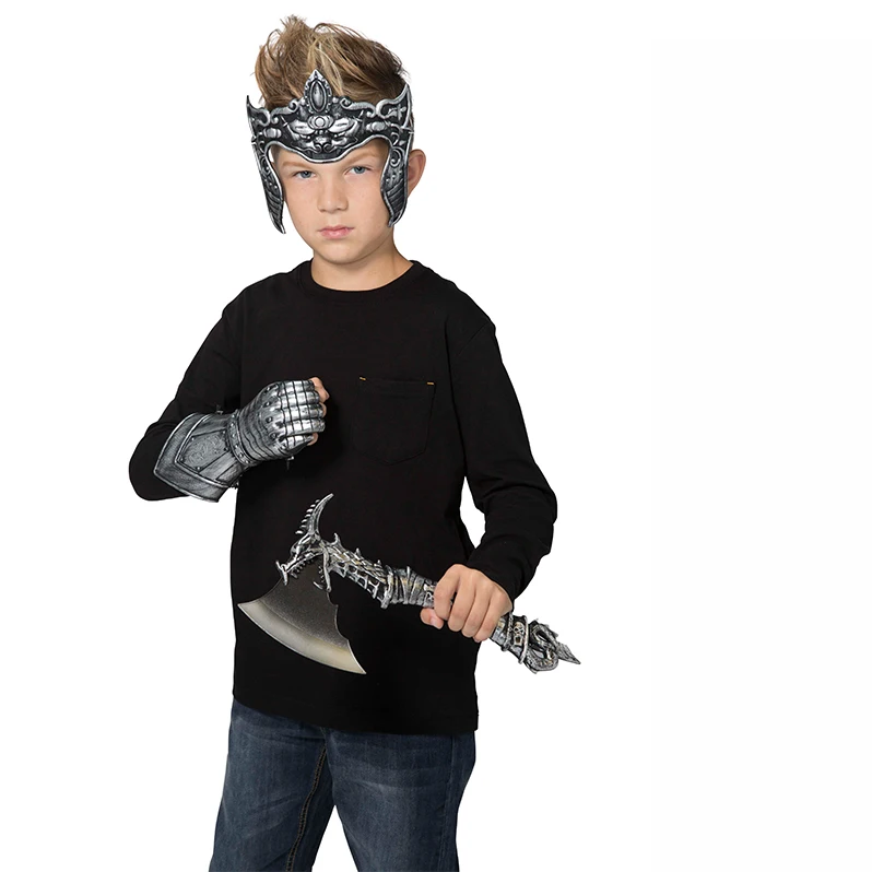 Child Plastic Axe Toy Set - Buy Child Toy,Bronze Series Of Helmet ...