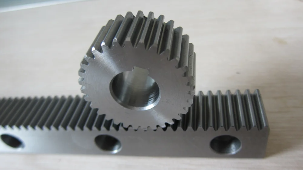 In Stock Din7 C45 Steel Straight Gear Rack M1.5 - Buy Straight Gear ...