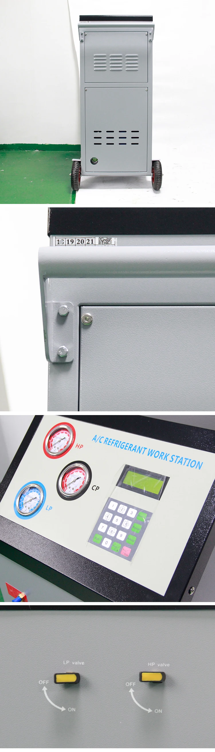 Car AC Air Conditioning Refrigerant Gas Filling Machine