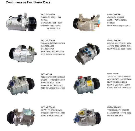 64529165808 7SBU17C for Bmw-F01-740i F10-520i/540i AC Compressor