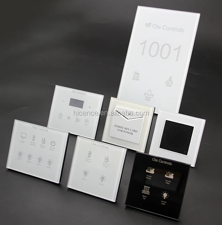 Smart Home Light Modbus RS485 Wall Switch with Customize Icons