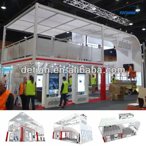 2013 Double Deck Exhibition Stand From Exhibition Contractor Shanghai ...