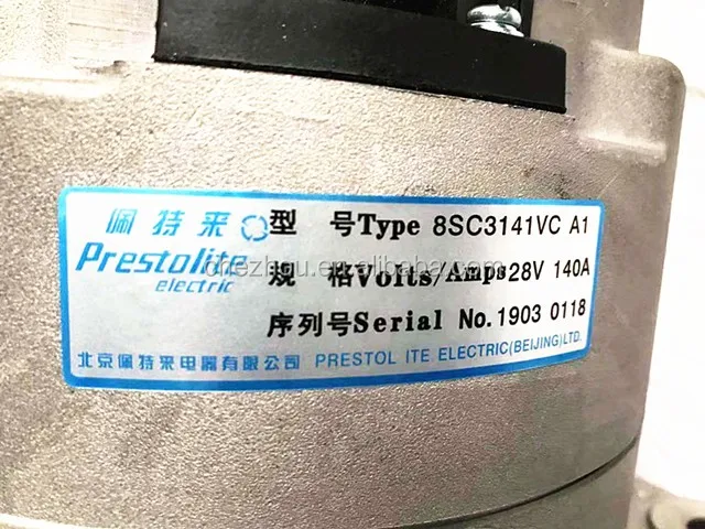 Heavy Truck Parts 24V 150A 8SC3110VC Alternator - Best Price