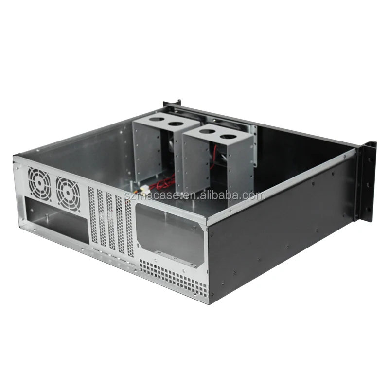 K339l Atx Rackmount Aluminum Server Case With Fan & Window