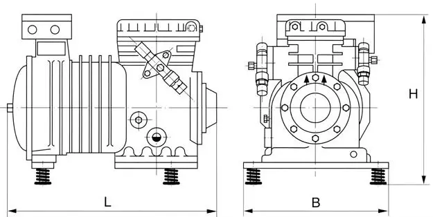 3hp Copeland Refrigeration Compressor,3hp Dwm Copeland Compressor ...
