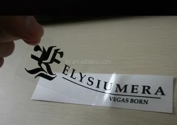 Waterproof Clear Removable Vinyl Label (m-a419) - Buy Clear Removable ...