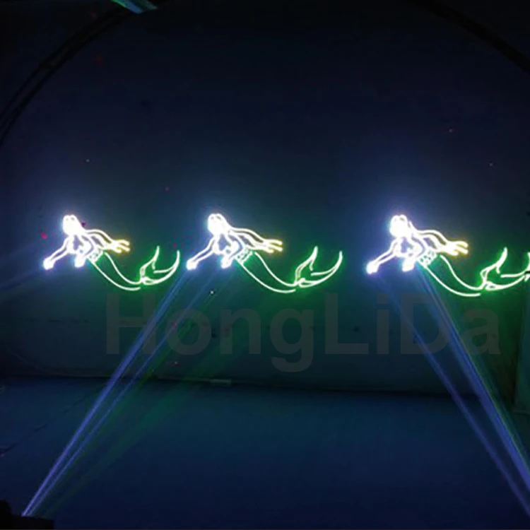1w green laser light full color fireworks laser light outdoor laser ...