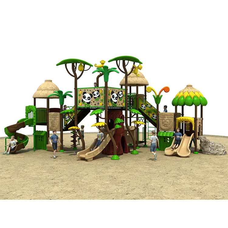 New Popular Forest Theme Children Outdoor Playground Items,Used School ...