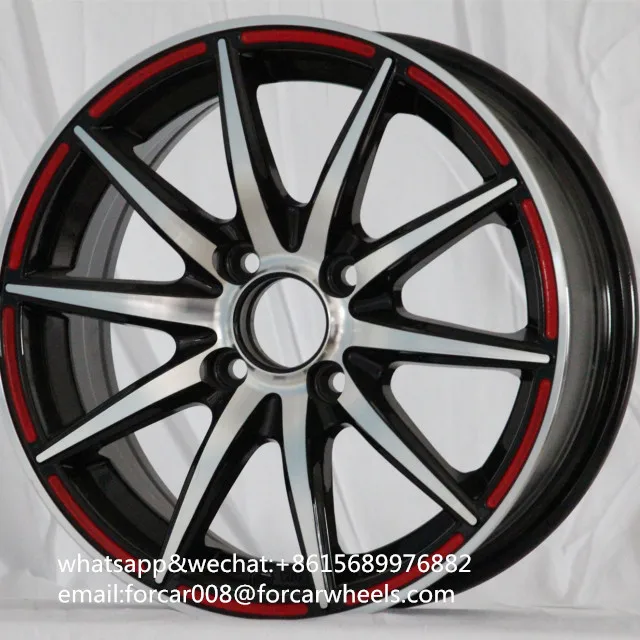 13/14/15 Pcd100 13 Inch Alloy Wheels With 4 Holes - Buy Alloy Wheels 14 ...