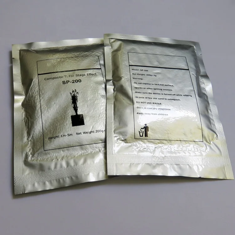 Indoor/outdoor Cold Spark Machine Powder for Cold Fireworks