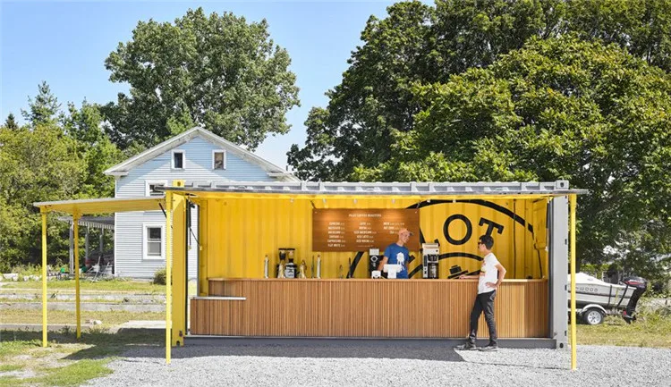 Pop-up Mobile Cafe Container For Salemobile 20ft Shipping Coffee Shop ...