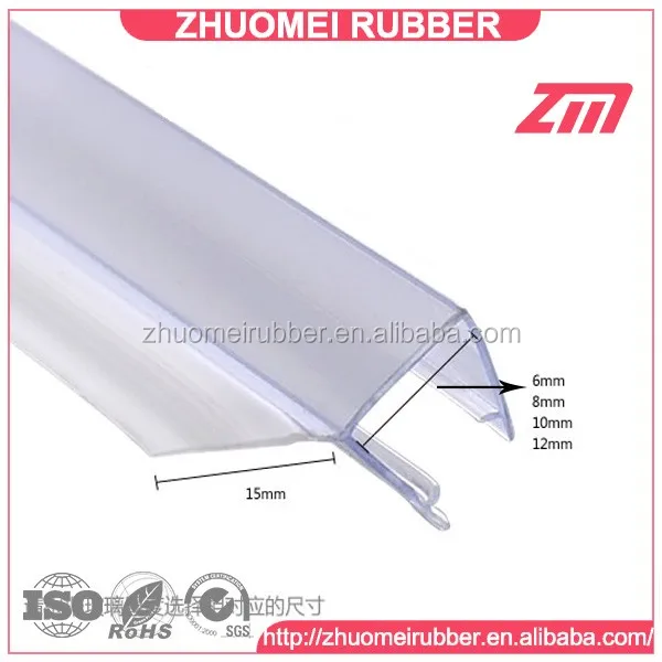 Pvc Frameless Glass Gap Cover Seal - Buy Pvc Glass Seal,Frameless Glass ...