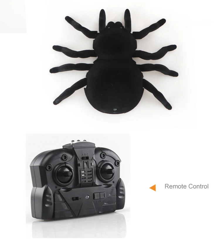 Wall Climbing Spider - Remote Control Spider Toy with Light