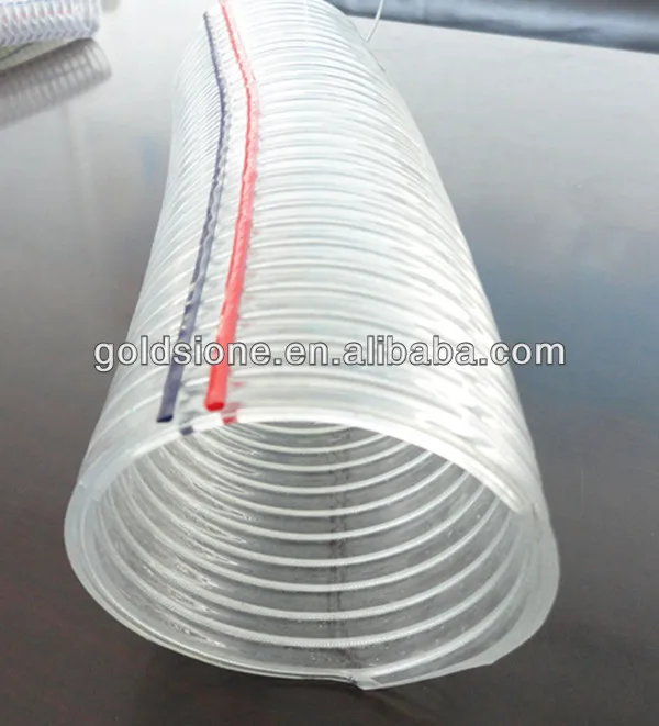 6 Inch Pvc Flexible Suction Hose Steel Wire Reinforced Hose - Buy 6 ...