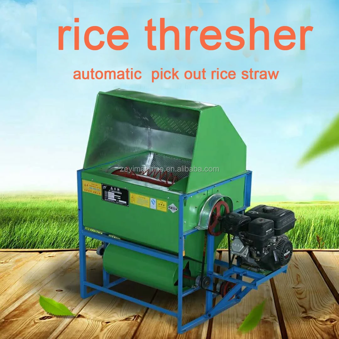 Small Farm Grain Thresher Machine / Wheat Rice Thresher / Grain Sheller ...
