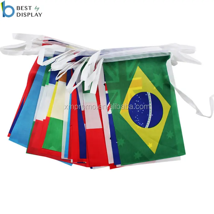 Custom Football Team Banner World Cup Soccer Flags For 32 Countries ...